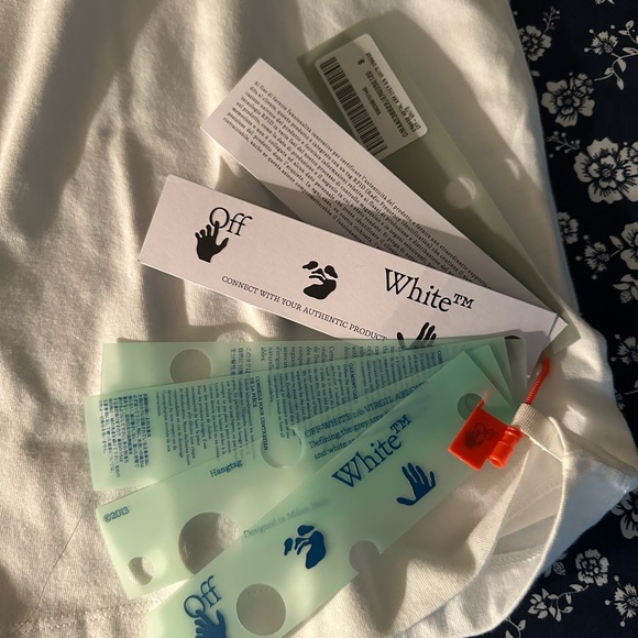 Off-White | Shirts | Offwhite Tshirt Brand New With Tag | Poshmark